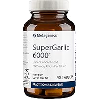 Amazon.com: Metagenics SuperGarlic 6000, Concentrated Garlic Supplement ...