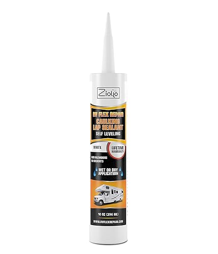 Ziollo RV Flex Repair Caulking Lap Sealant - Self Leveling EPDM Sealant ...