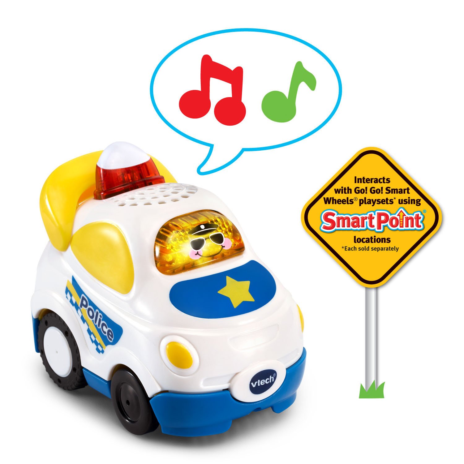 Mua VTech Go! Go! Smart Wheels Speedway RC SmartPoint Racer Police Car ...