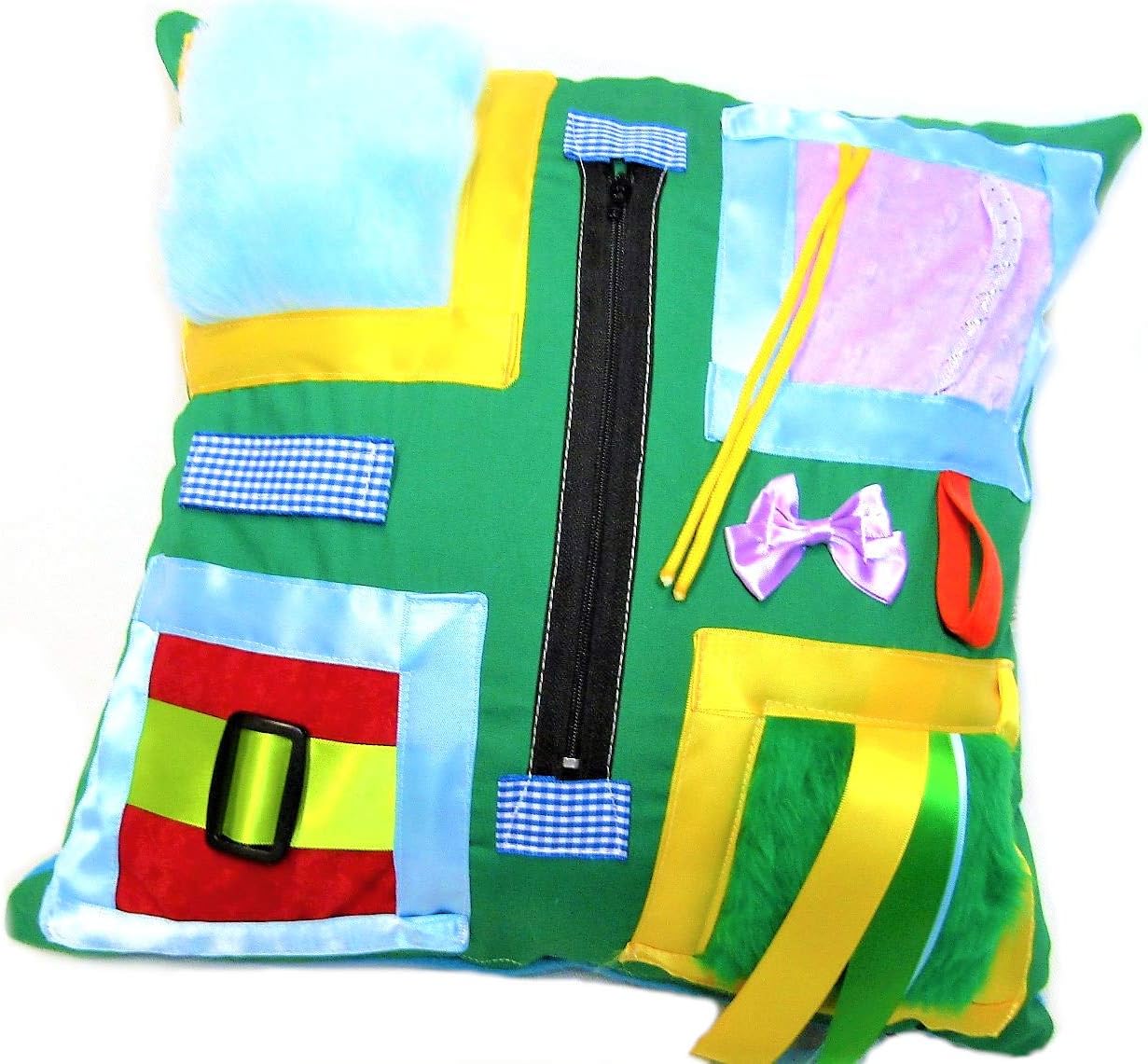 Emerald Green Large Tactile Sensory Stimulation Cushion – Dementia ...