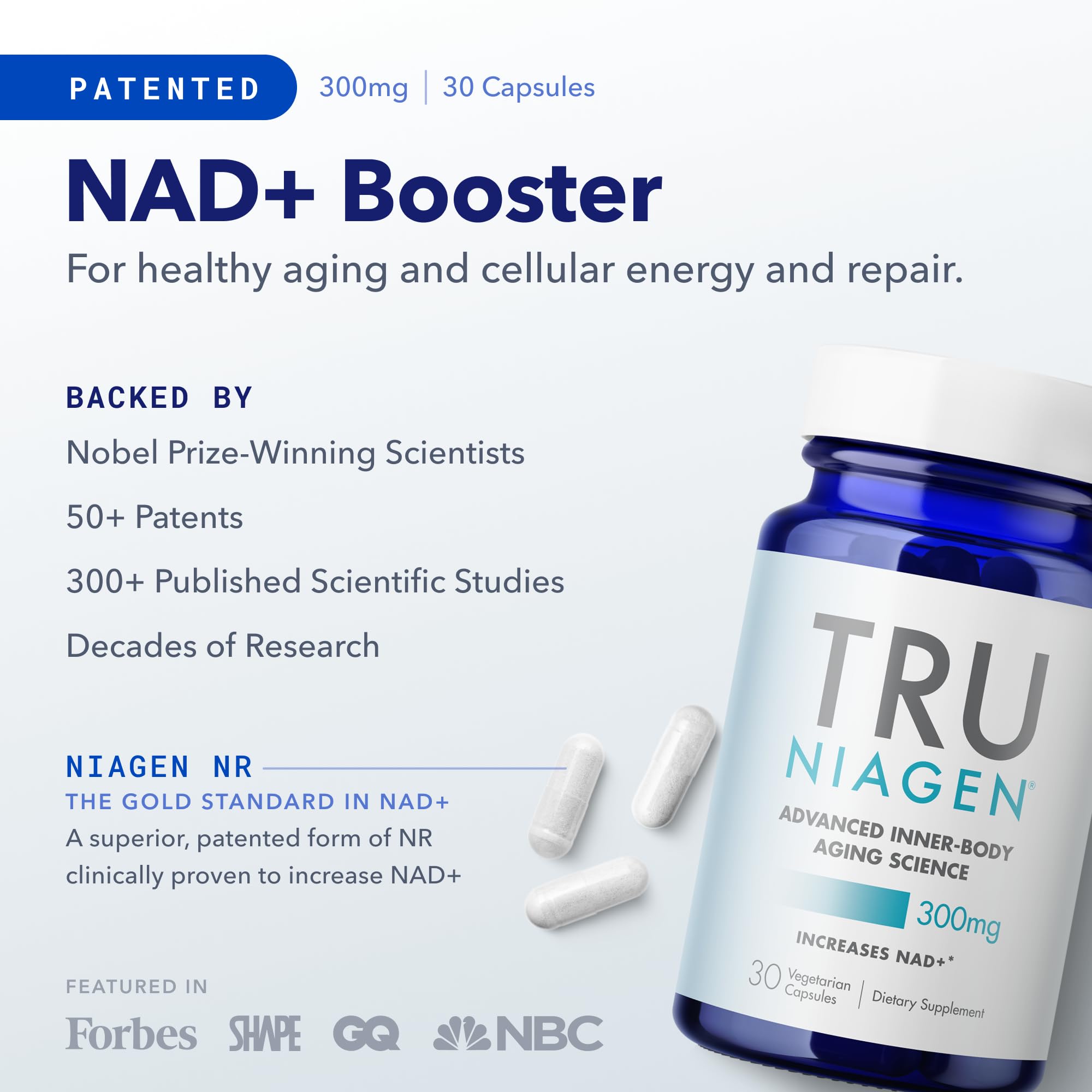 Mua TRU NIAGEN Patented NAD+ Supplement for Anti Aging and Cell ...