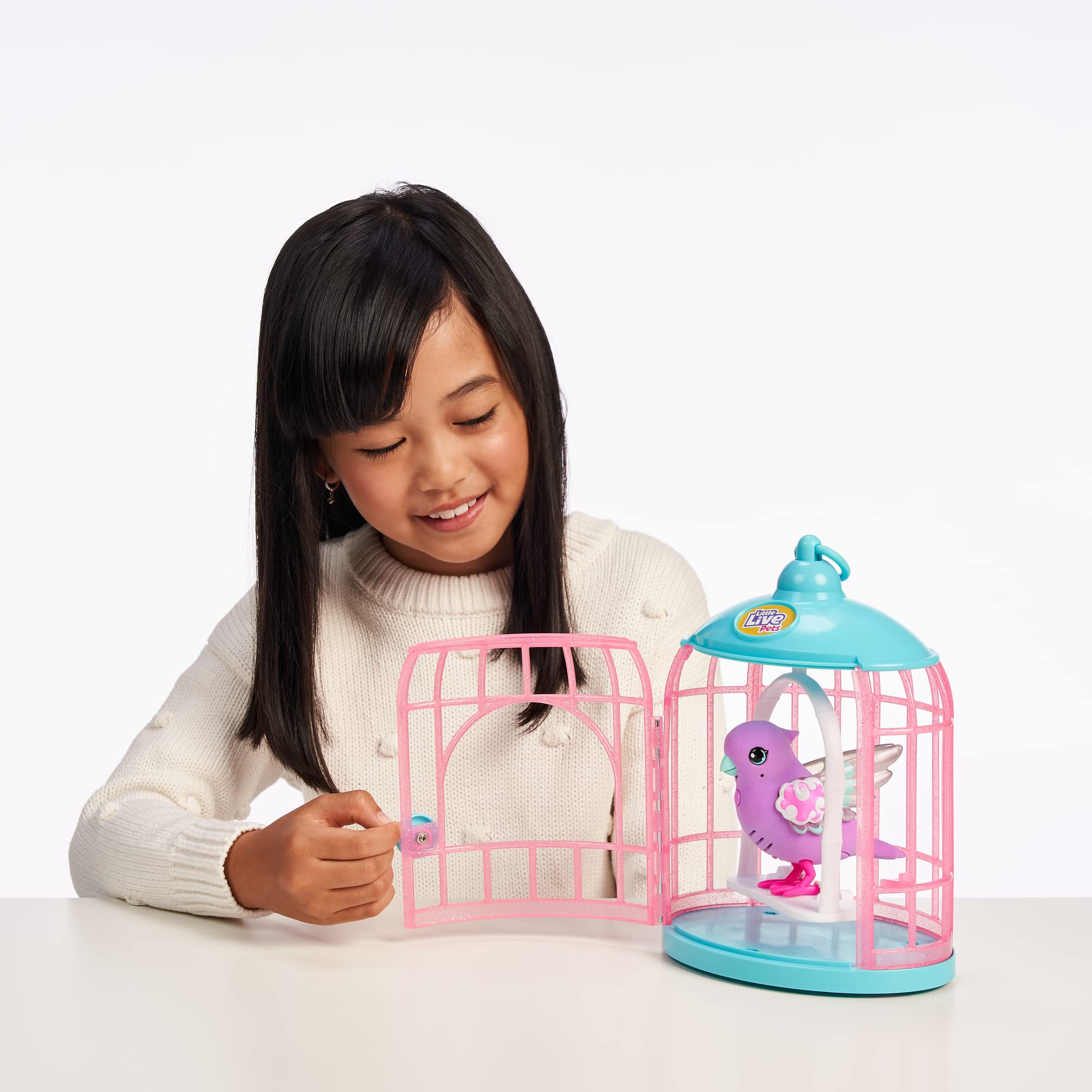Mua Lil' Bird & Bird Cage: Polly Pearl, New Light Up Wings with 20 ...