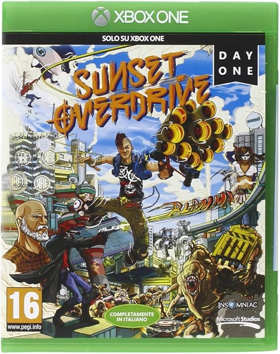 Sunset Overdrive (Day One Edition) (Xbox One): Amazon.co.uk: PC & Video ...