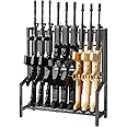 Amazon.com: EnigmaSoul Indoor Gun Racks, Rifle Rack Floor Stand, Heavy ...