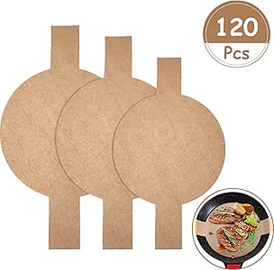 Amazon.com: 120 Pieces Precut Circle Cake Pan Liners Round Parchment ...
