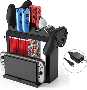 Amazon.com: Game Storage Tower for Nintendo Switch, Kinvoca Switch ...