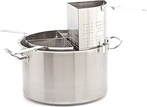 Amazon.com: Professional Pasta Cooker Set of 6pcs Includes 24 Quart Pot ...