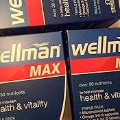 Vitabiotics Wellman Max - 84 Tablets/Capsules: Amazon.co.uk: Health ...