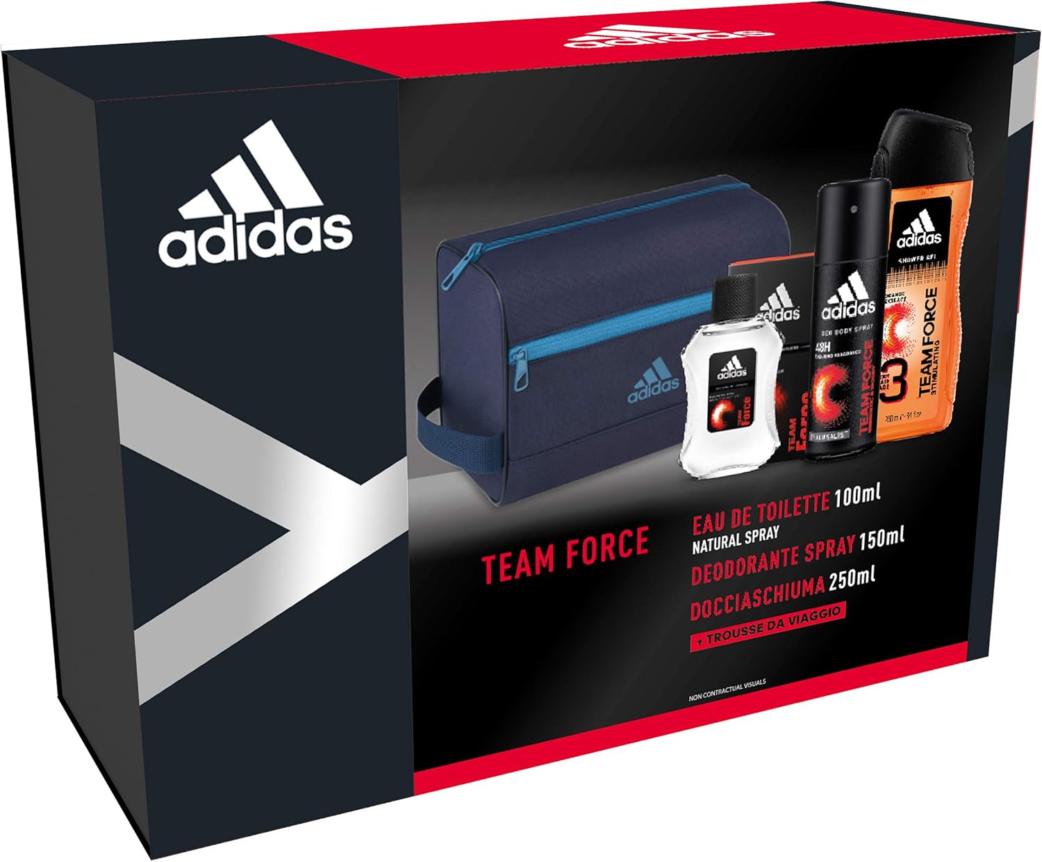 Adidas - Confezione Regalo Team Force: Profumo Uomo 100 ml ...