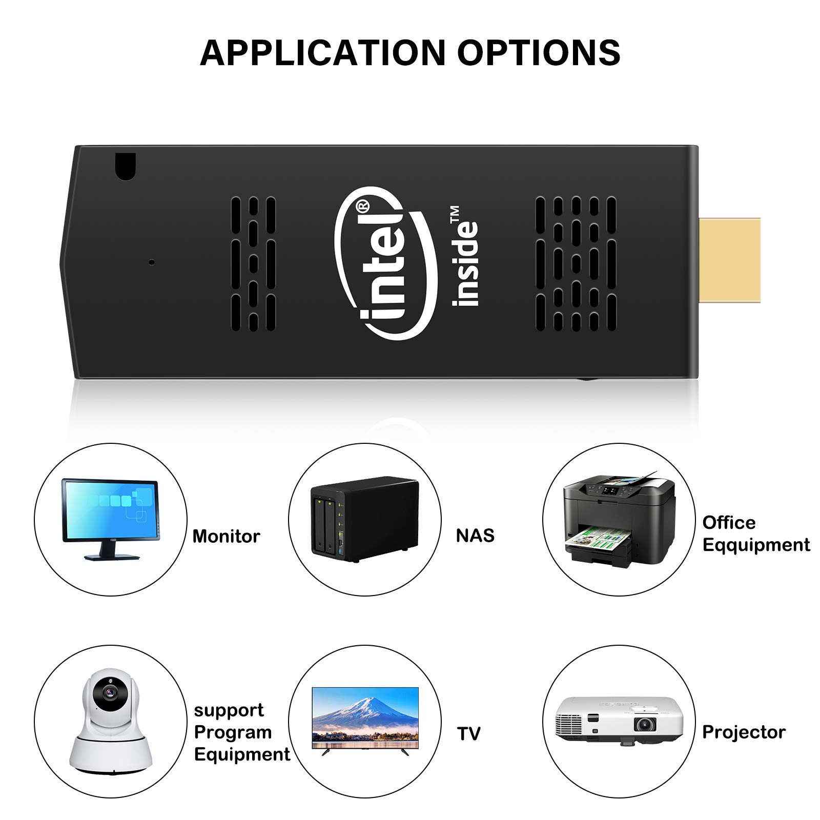 Mua AIOEXPC Intel PC Stick 8GB RAM 128GB ROM with Intel Atom Z8350 ...