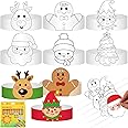 Amazon.com: ReliThick 30 Sets Christmas Craft Bulk for Kids Christmas ...
