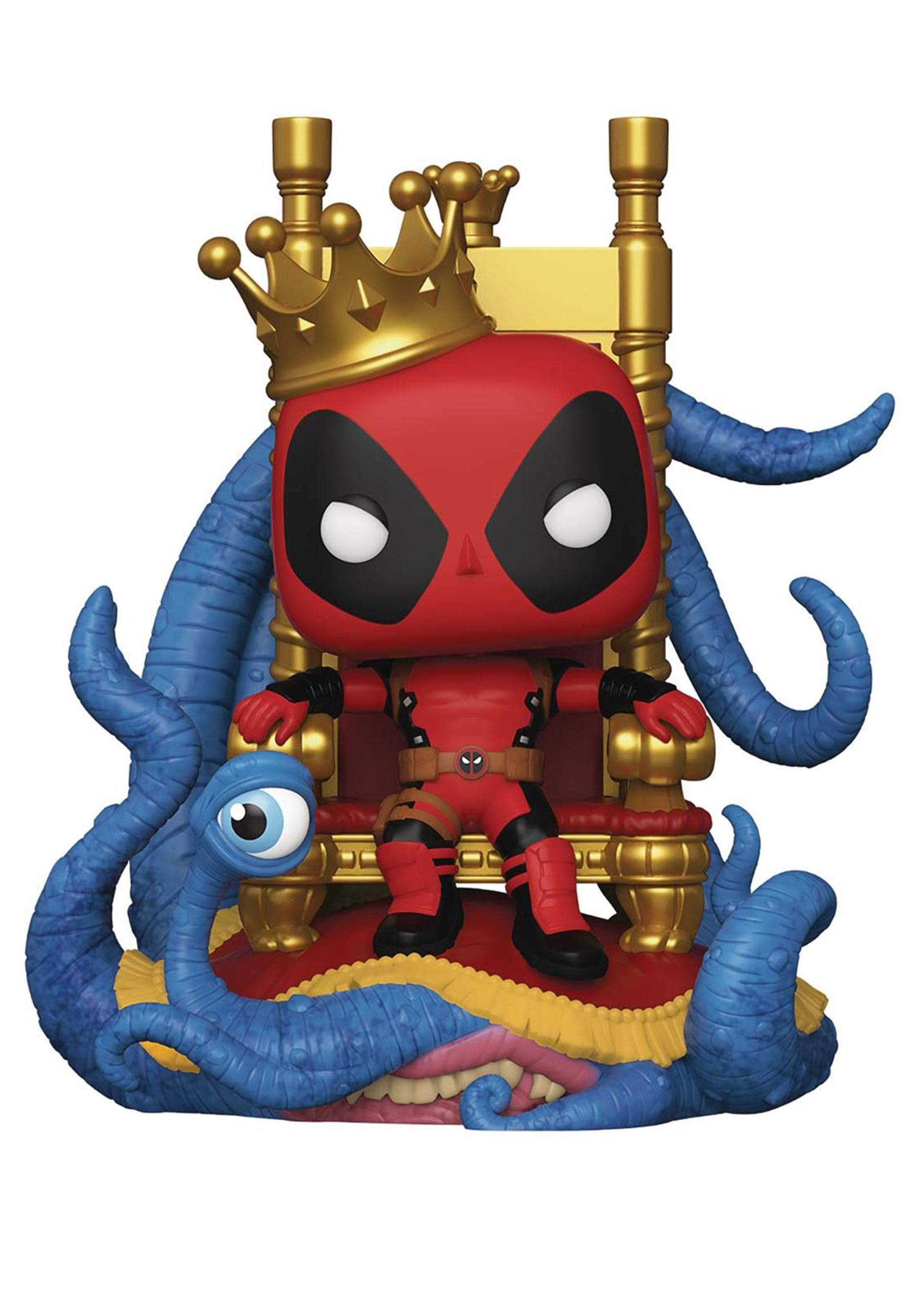 Mua Pop! Deluxe Marvel Heroes King Deadpool on Throne Vinyl Figure trên ...