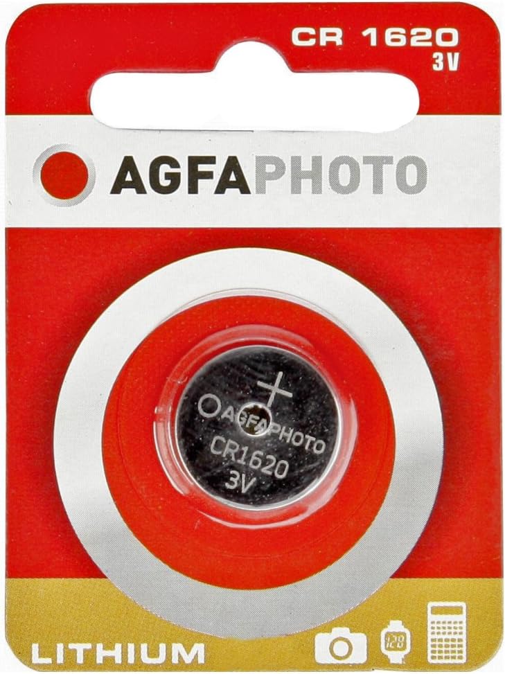 AgfaPhoto 70118 CR 1620 Lithium Button Cell Battery – BigaMart