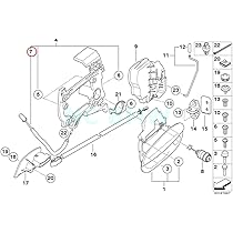 BMW Genuine Door Opener Bowden Cable 並行輸入品-