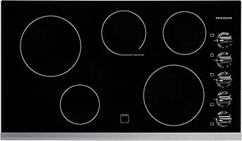 Amazon.com: Frigidaire FFEC3624PS - 36 inch Electric Cooktop in ...