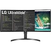Amazon.com: LG 35” VA HDR QHD UltraWide Curved Monitor, Black (35BN75C ...