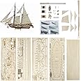 Amazon.com: GAWEGM Wood Ship Models Kits to Build for Adults - 1840 ...
