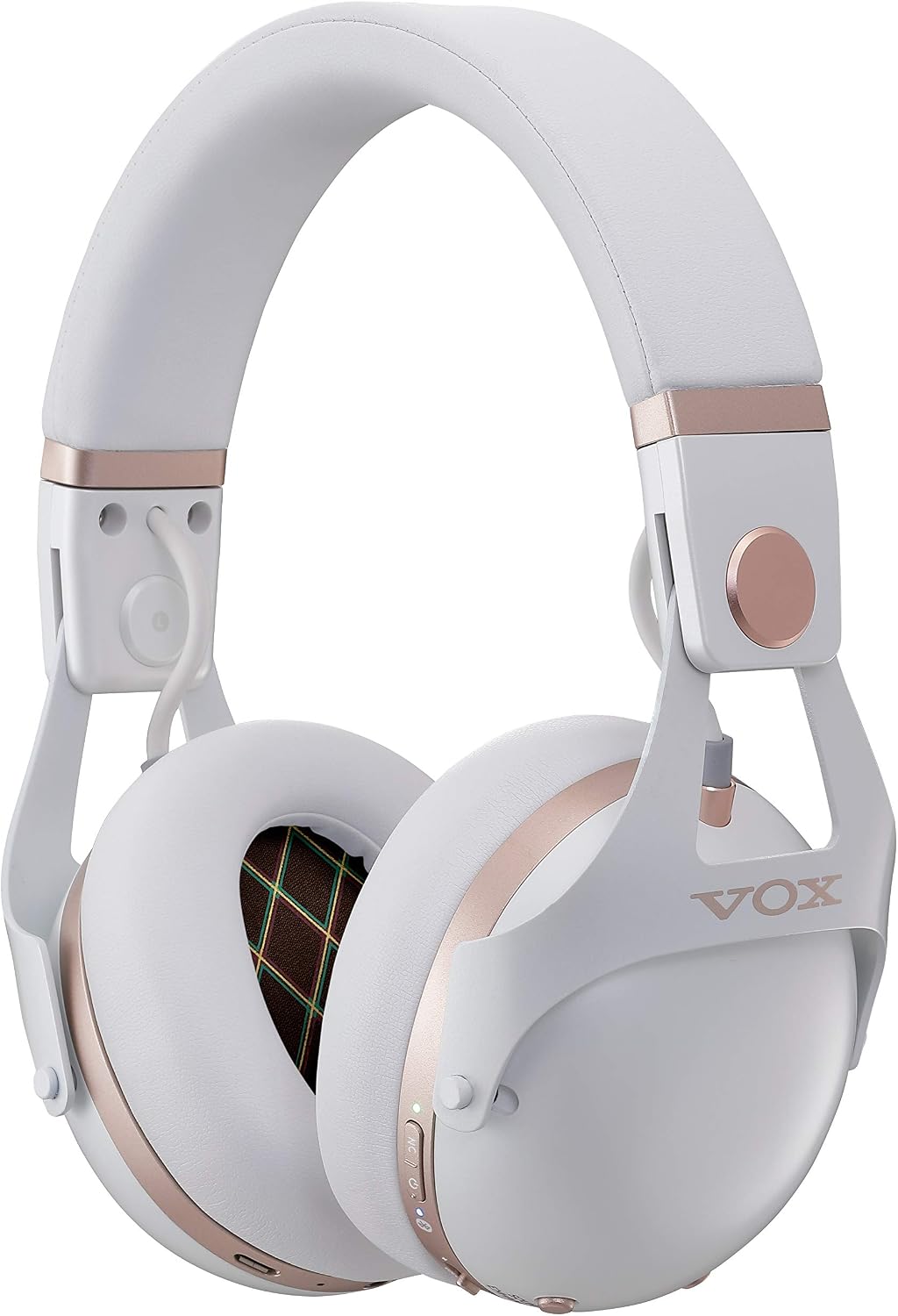 VOX VH-Q1 – Smart Noise Cancelling Headphones for Guitarists- White ...