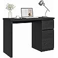 Amazon.com: furtble Computer Desk with Drawers, 43 Inch Wood Work Desk ...