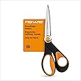 Fiskars 8-Inch Razor-Edge Softgrip Bent Scissors : Fiskars: Amazon.ca: Home