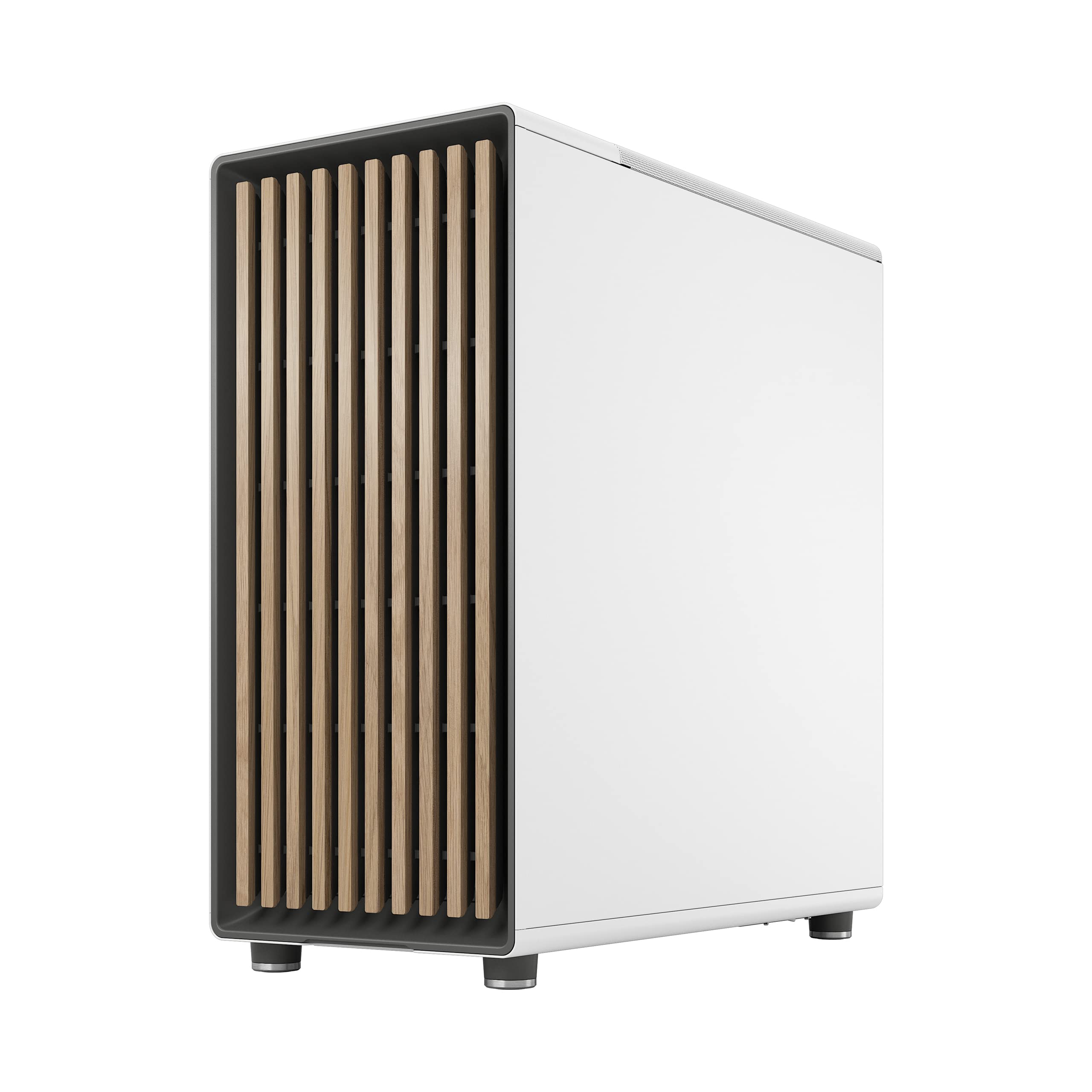 Mua North Chalk White - Wood Oak front - Mesh side panels - Two 140mm ...