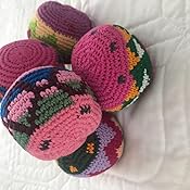 Amazon.com: Hacky Sack Assorted Color- Set of 6: Sports & Outdoors