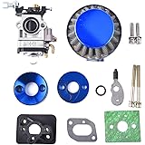 Amazon.com: GOOFIT 15mm Carburetor Rebuild Kit with Air Filter for 2 Stroke 43cc 47cc 49cc ...