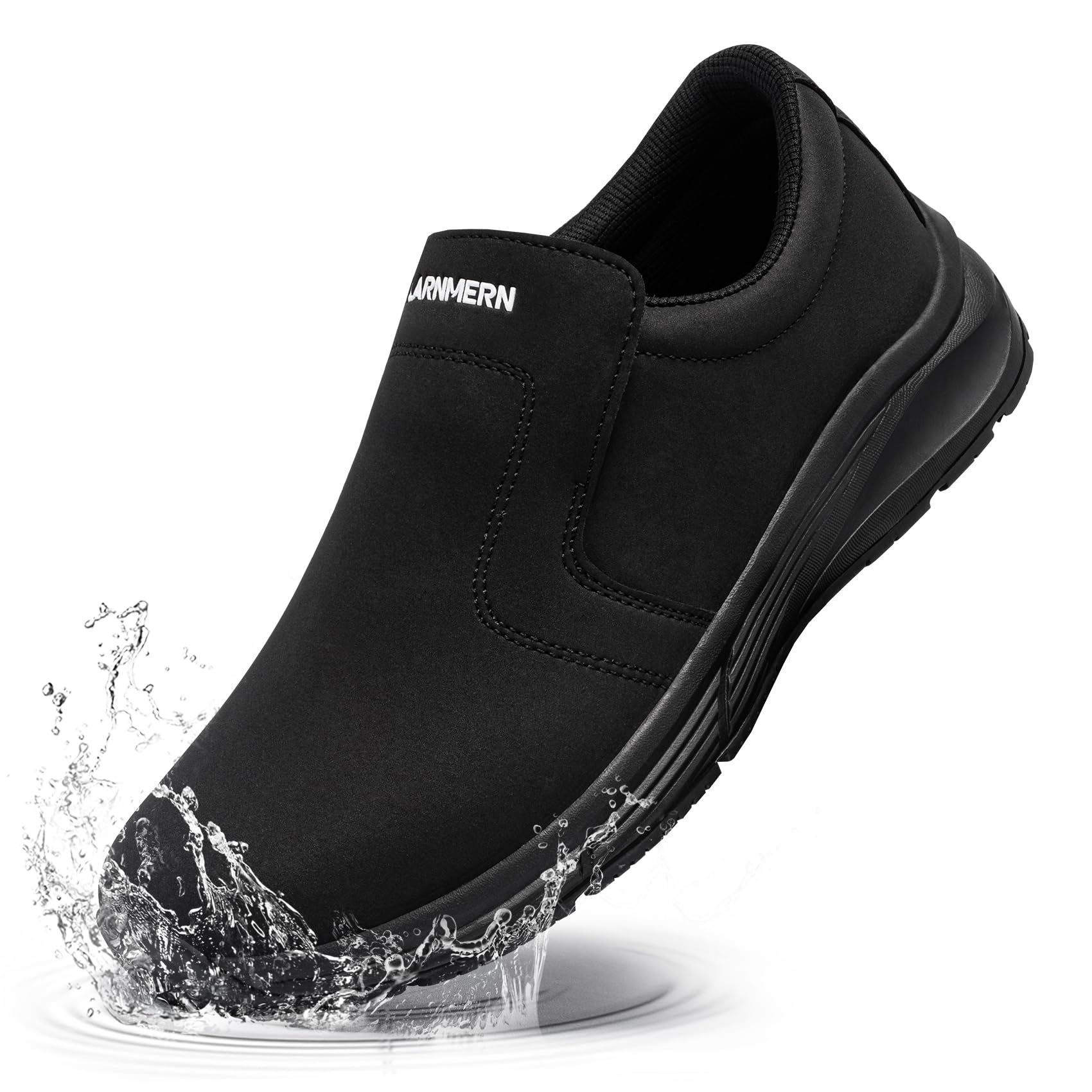 LARNMERN Women Non Slip Work Shoes Kitchen Chef Waterproof Slip ...
