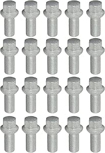 Amazon.com: GELUOXI 20X Lug Bolts Nuts for Mercedes E350 E550 SL500 ...