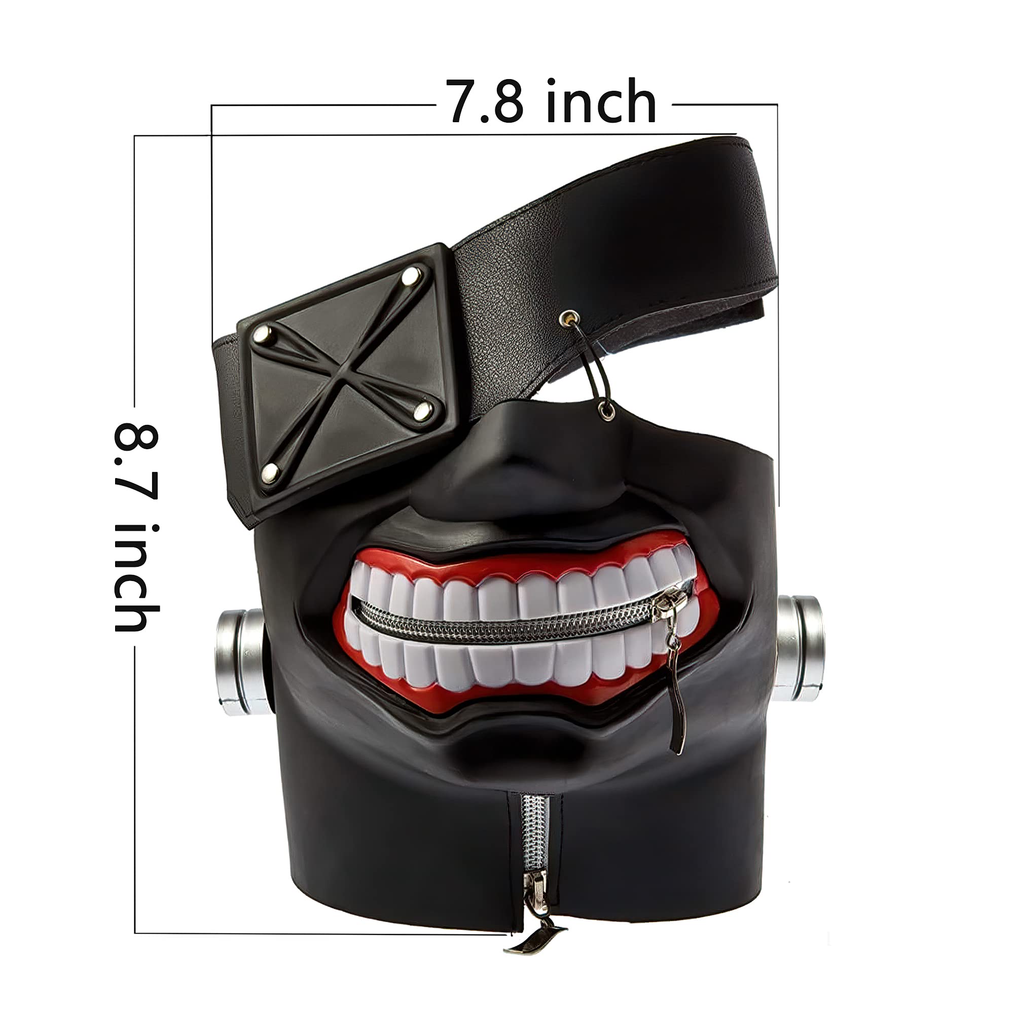 DA-HAPPY-DA 3D Tokyo Ghoul Kaneki Ken Mask Halloween Cosplay Props ...