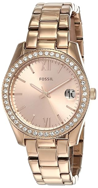 Buy Fossil Analog Rose Gold Dial Women's Watch-ES4318 at Amazon.in