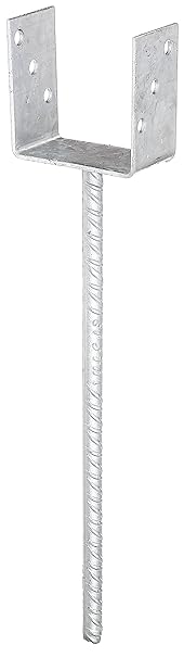 U-Shaped Post Stirrups with Extra-Long Concrete Anchor Riffler Tool ...