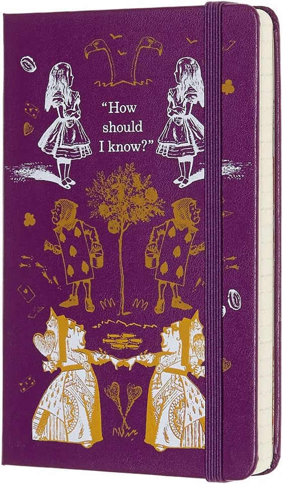 Moleskine Weekly Diary 18 Months Alice in Wonderland in Limited Edition ...