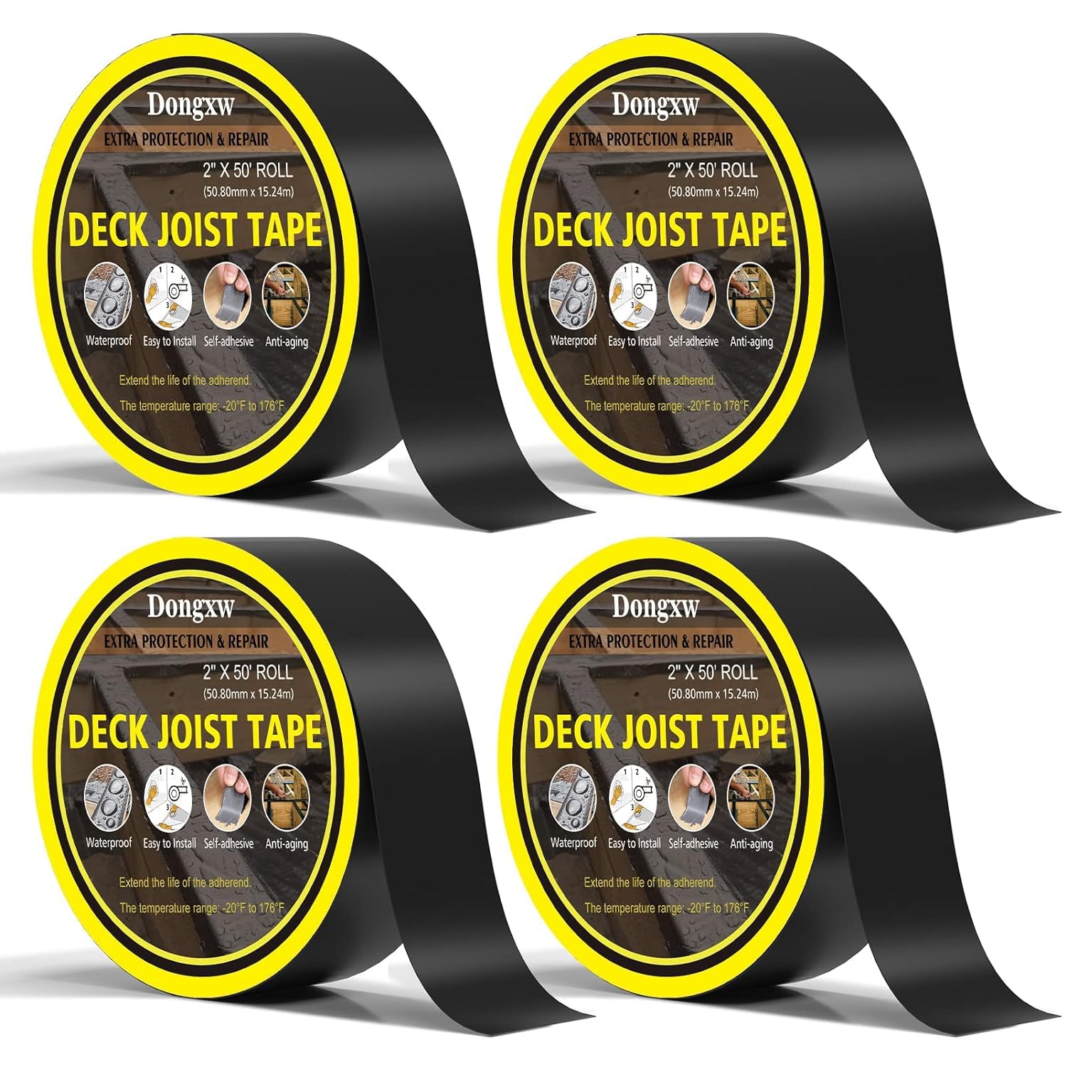 Mua Deck Joist Tape 2" x 50' Butyl Joist Tape Flashing Tape Waterproof ...