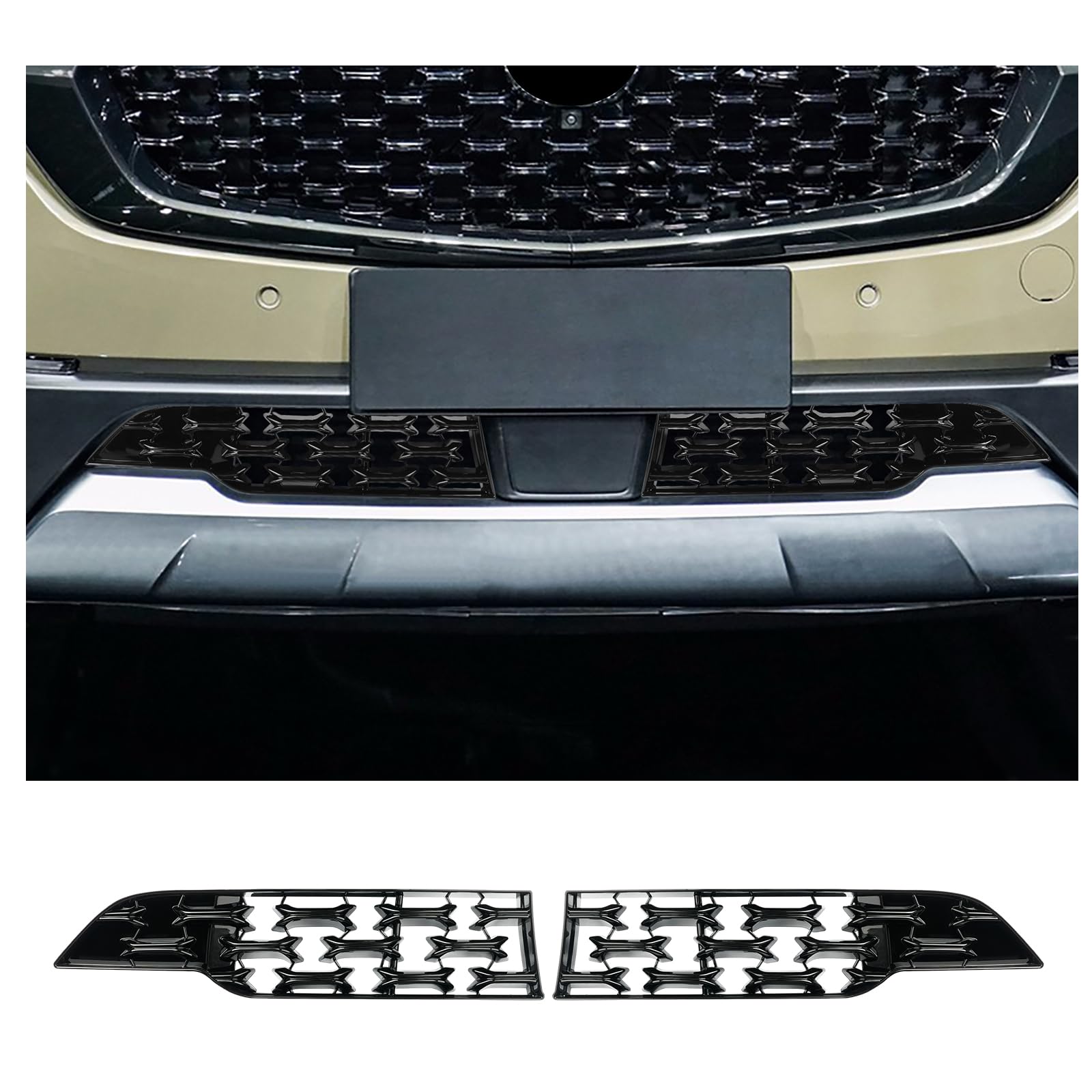 Mua CDEFG 2023 2024 2025 CX-50 Front Grill Mesh Inserts Trims CX50 ...
