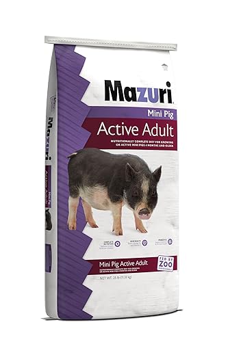Mazuri Mini Pig Active Adult Food, 25 lb Bag in Saudi Arabia | Whizz ...