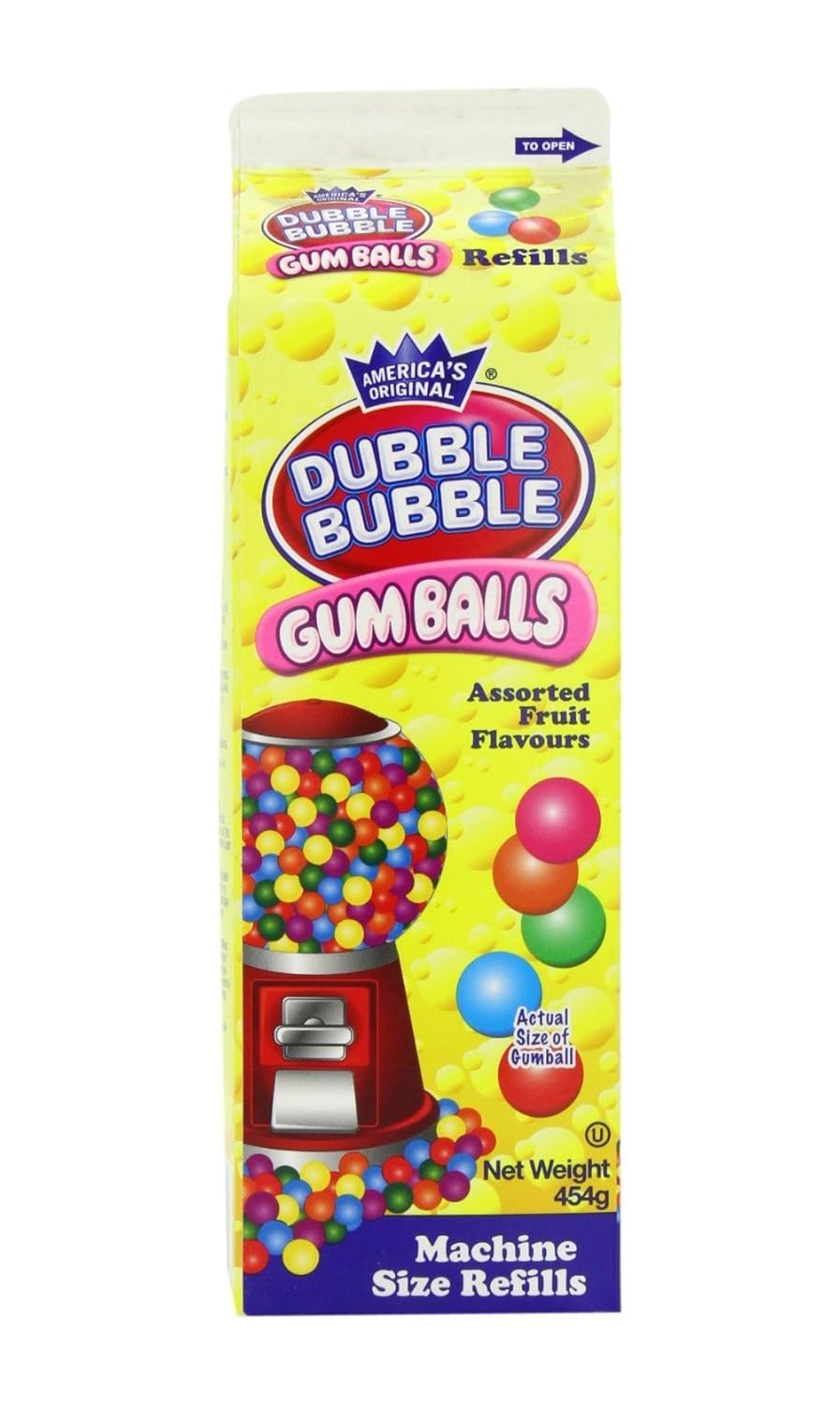 Dubble Bubble Carton Gumball Refill: Amazon.co.uk: Grocery