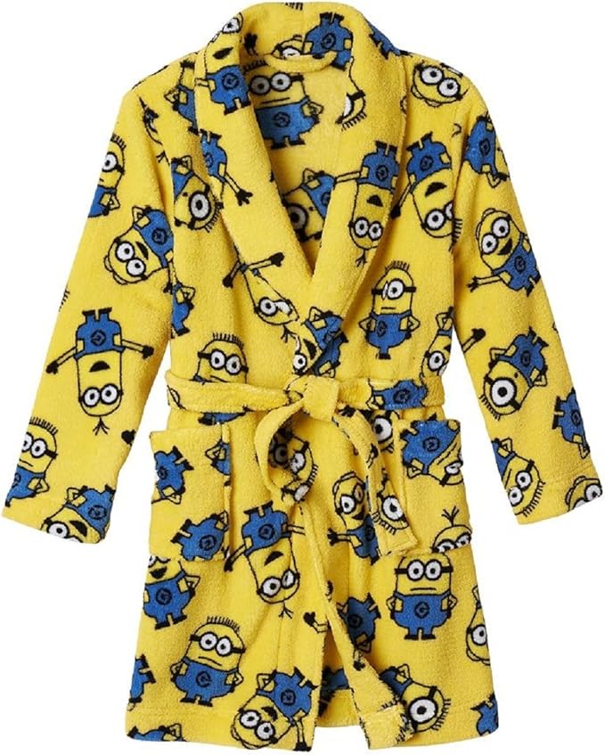 Despicable Me Minion Robe - Big Boys' (10): Amazon.co.uk: Clothing