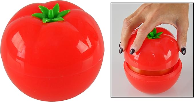 Amazon.com: Tomato Holder, Vegetable Keeper, Food Saver, Useful Kitchen ...