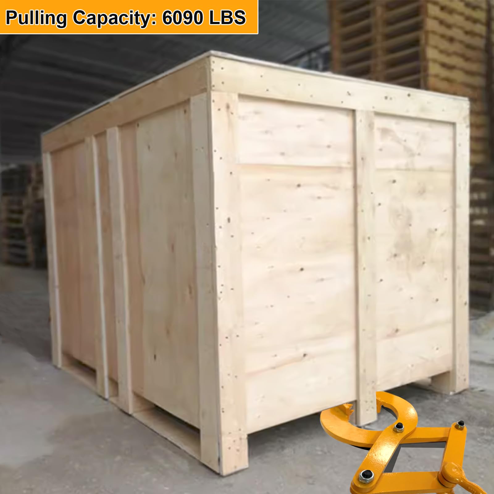 Mua 6090lbs Pallet Puller Clamp Heavy Duty Steel Single Scissor for ...