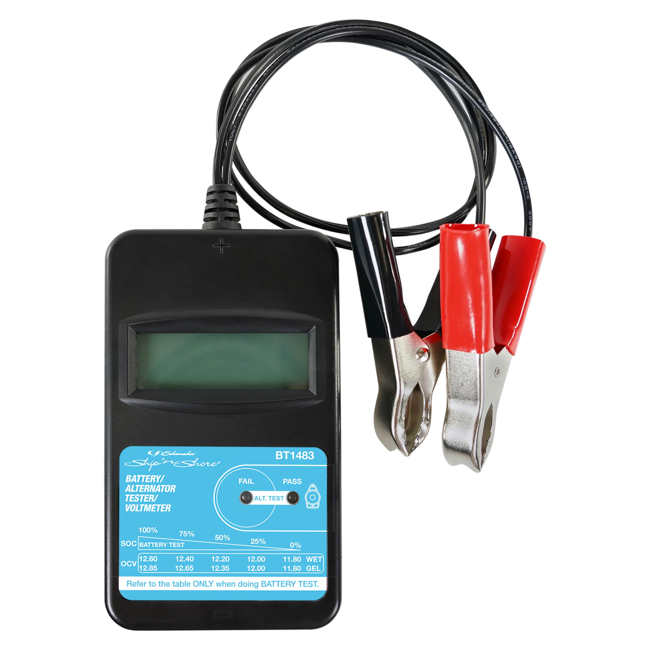 Schumacher Electric Ship n Shore BT1483 Compact 6-Volt/12-Volt/24-Volt ...