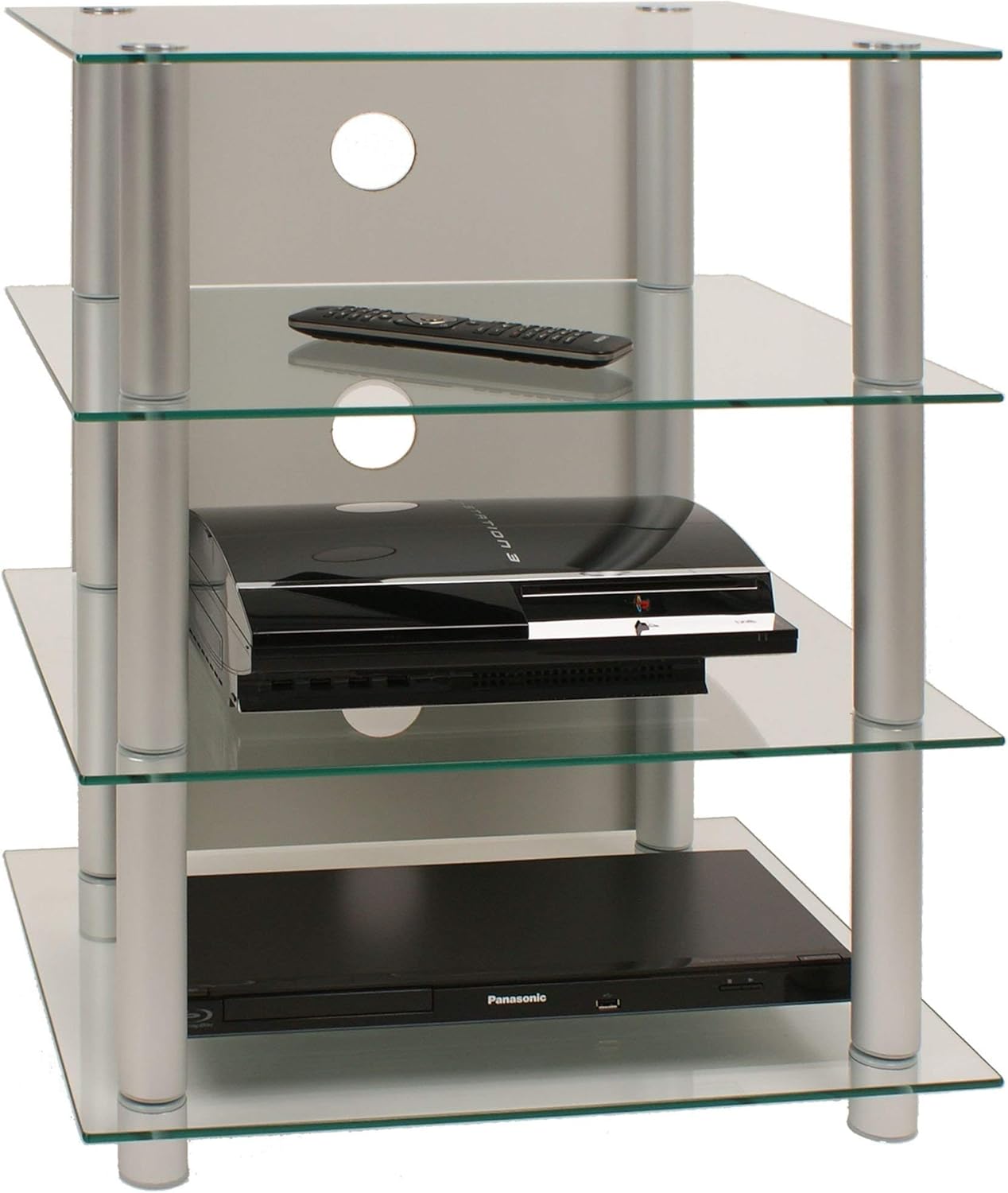 VCM Hifi TV Media Furniture Shelf Lowboard Storage Entertainment Unit ...