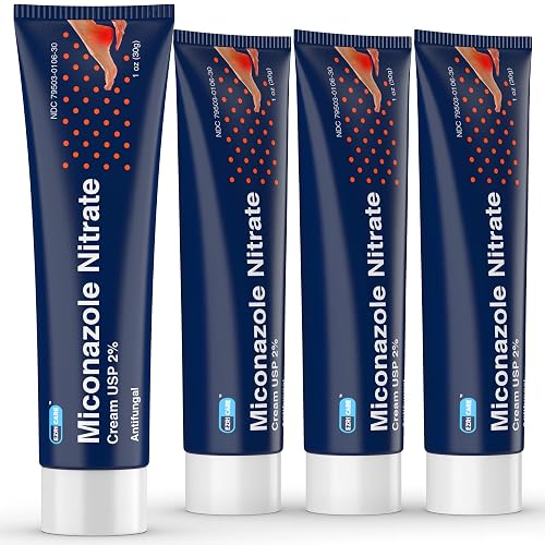 Ezri Care Miconazole Antifungal Cream - Miconazole Nitrate Cream 2% ...
