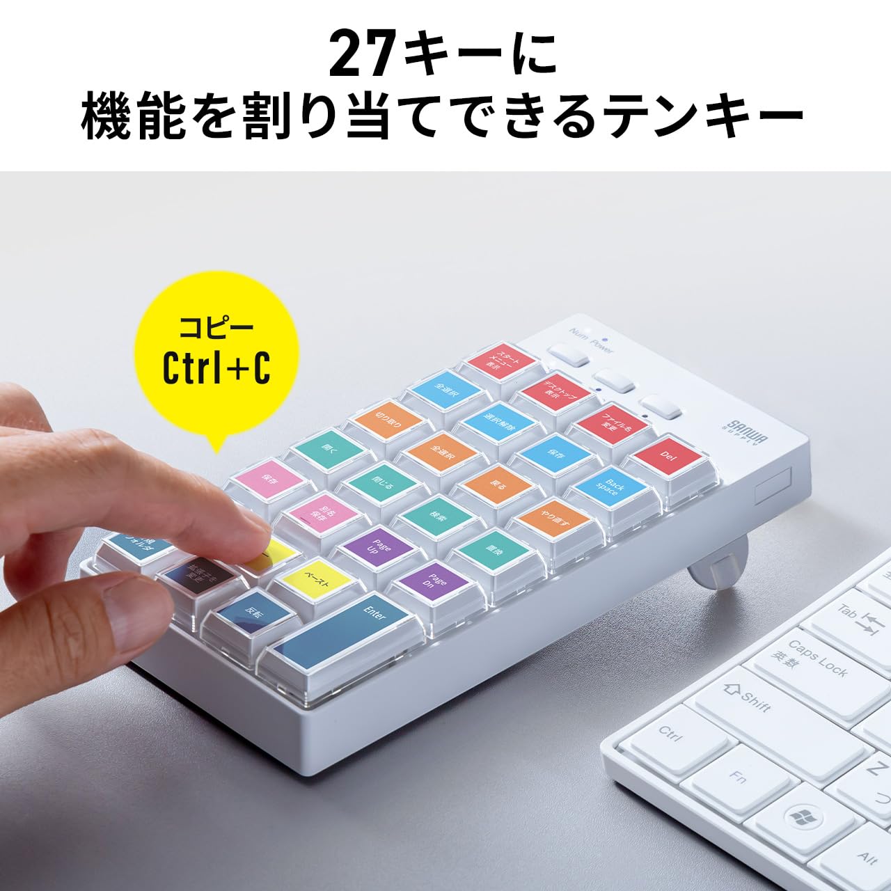 Mua Sanwa Direct 400-NT010 Programmable Numeric Keypad, Macro Keyboard, Assignment Function ...