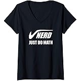 Amazon.com: Funny Nerdy Nerd Just Do Math Mathletic Math Teacher ...
