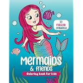 Mermaids Coloring Book: 50 enchanting pages featuring various Mermaids ...