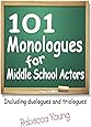 Amazon.com: More Short Scenes and Monologues for Middle School Students ...