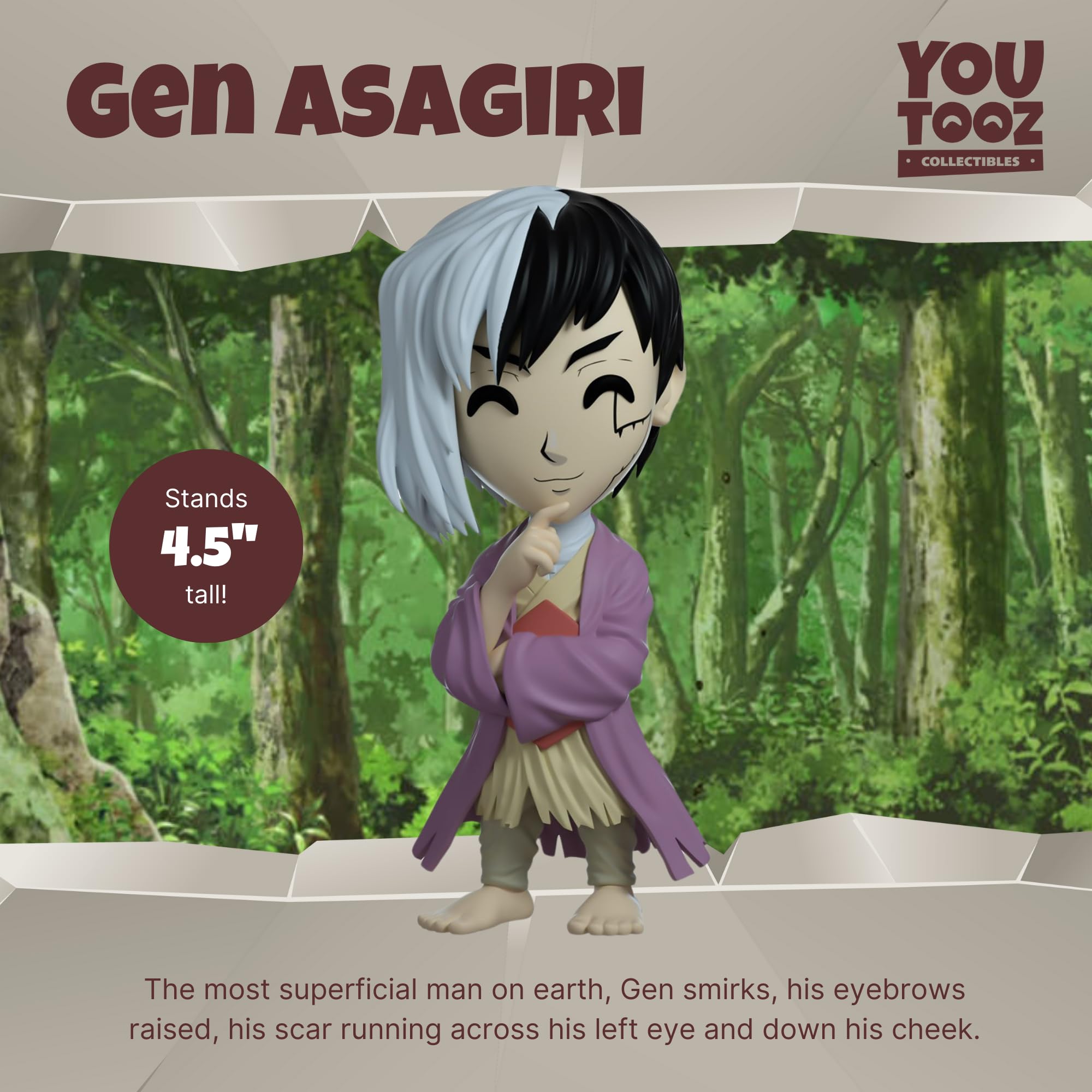 Mua Youtooz Gen Asagiri Figure, 4.5" Dr. Stone Gen Asagiri Youtooz ...