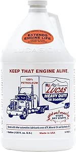 Lucas 10002 Heavy Duty Oil Stabilizer, Additives - Amazon Canada
