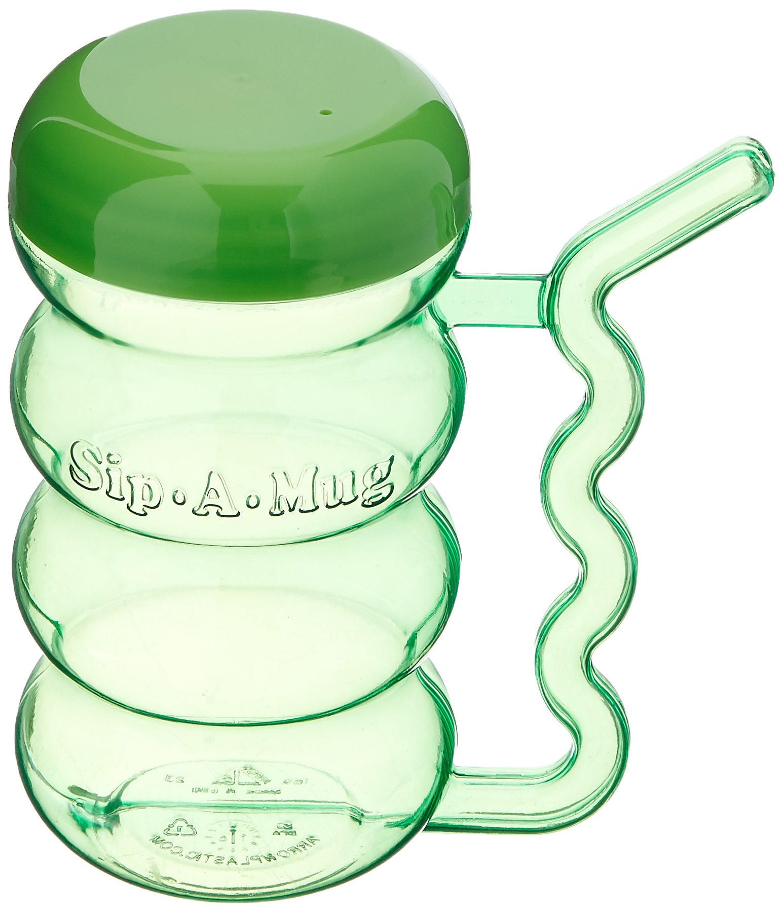 Amazon.com: Arrow Plastics Sip-A-Mug, Assorted Colors - 2 Count: Beauty